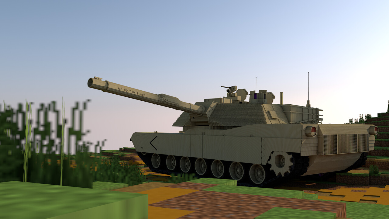 M1A2 Abrams Minecraft Map