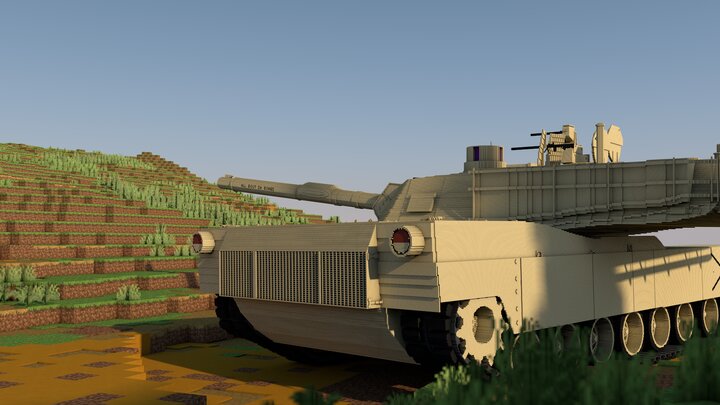 M1A2 Abrams Minecraft Map