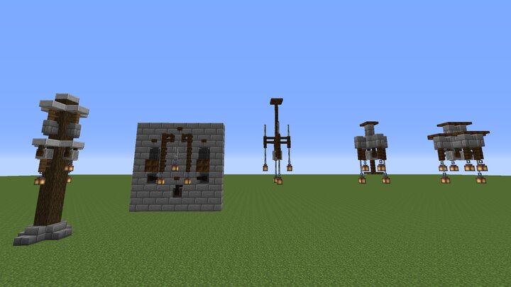 15 Lighting Designs with Lanterns Minecraft Map