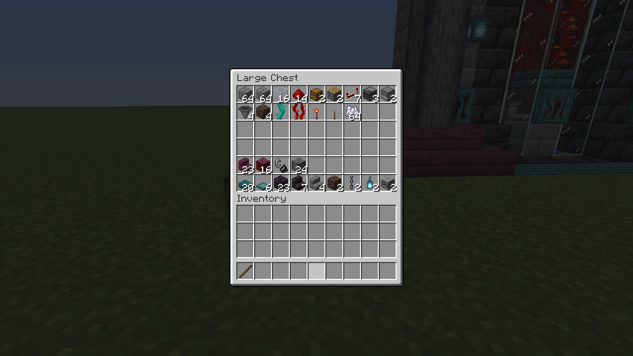 Nether Vine Survival Farm | Weeping and Twisted Vines Minecraft Map