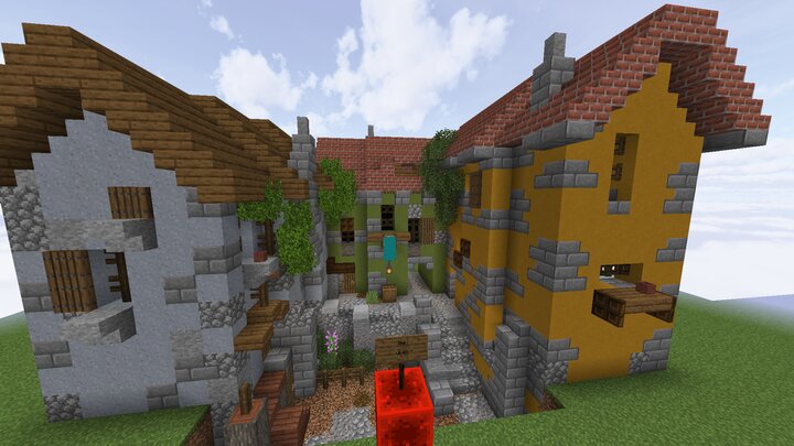 Italian Townhouses Minecraft Map