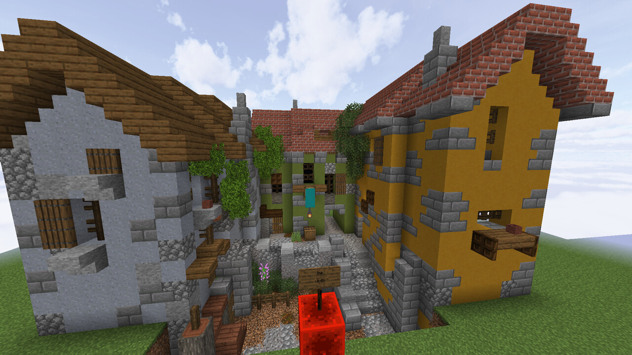 Italian Townhouses Minecraft Map