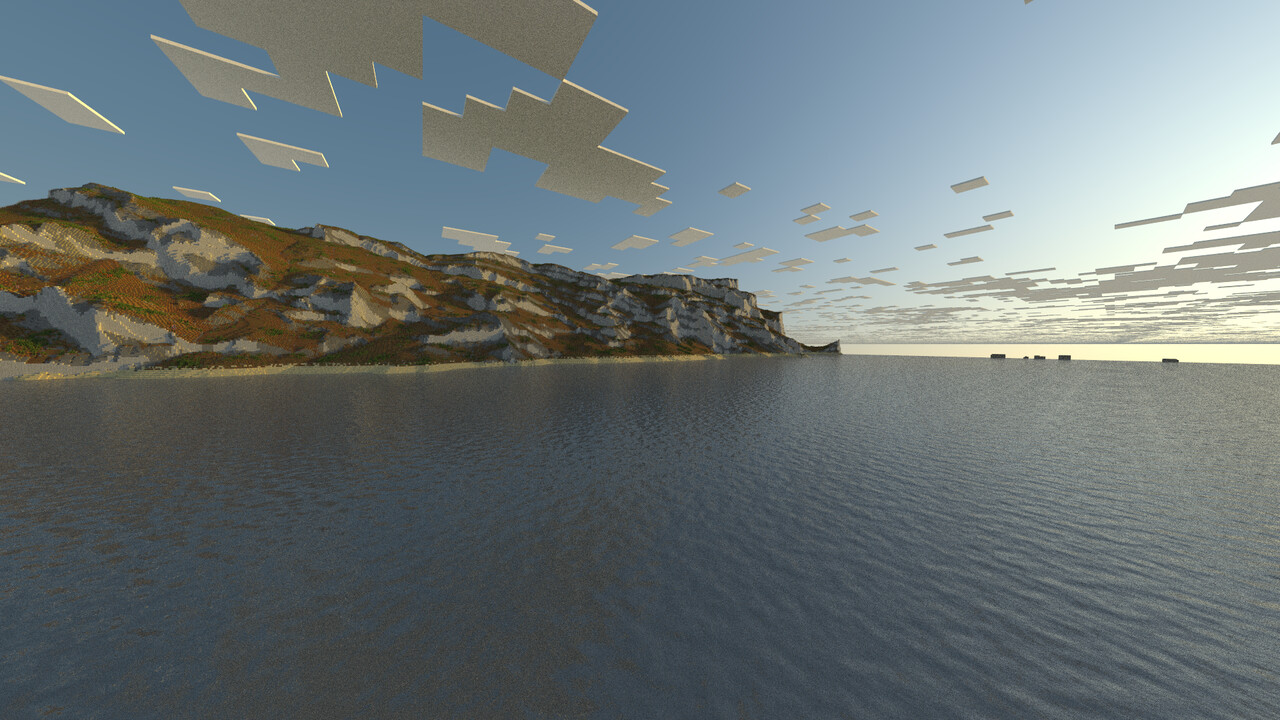 ☀️ Asset Map - Realistic Rocky Cliff Wall Minecraft Map