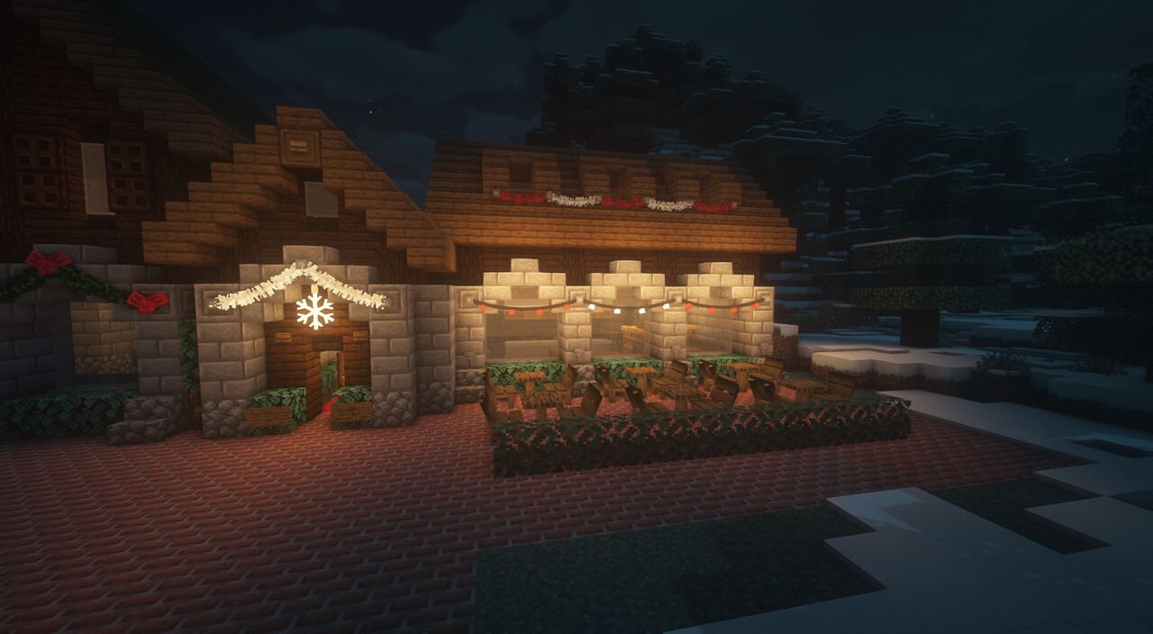 "The Shed" - Christmas Themed Restraurant Minecraft Map