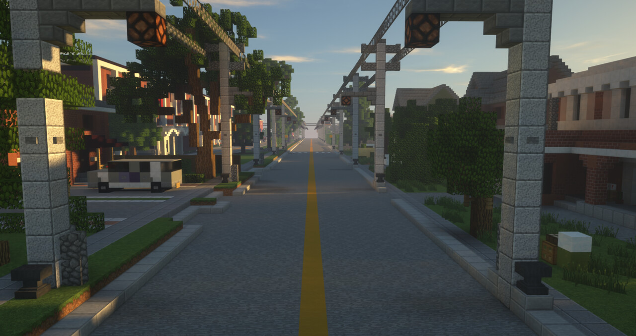 Maple Grove - Modern Realistic City Minecraft Map