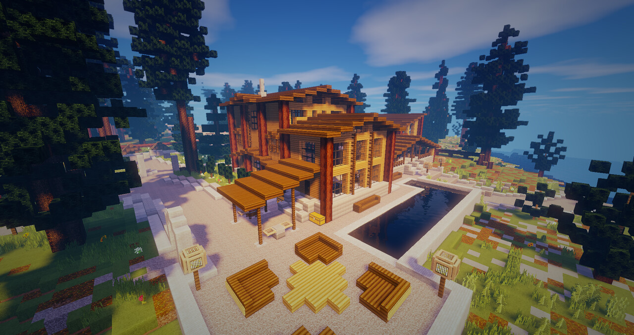 Forest Mansion Minecraft Map