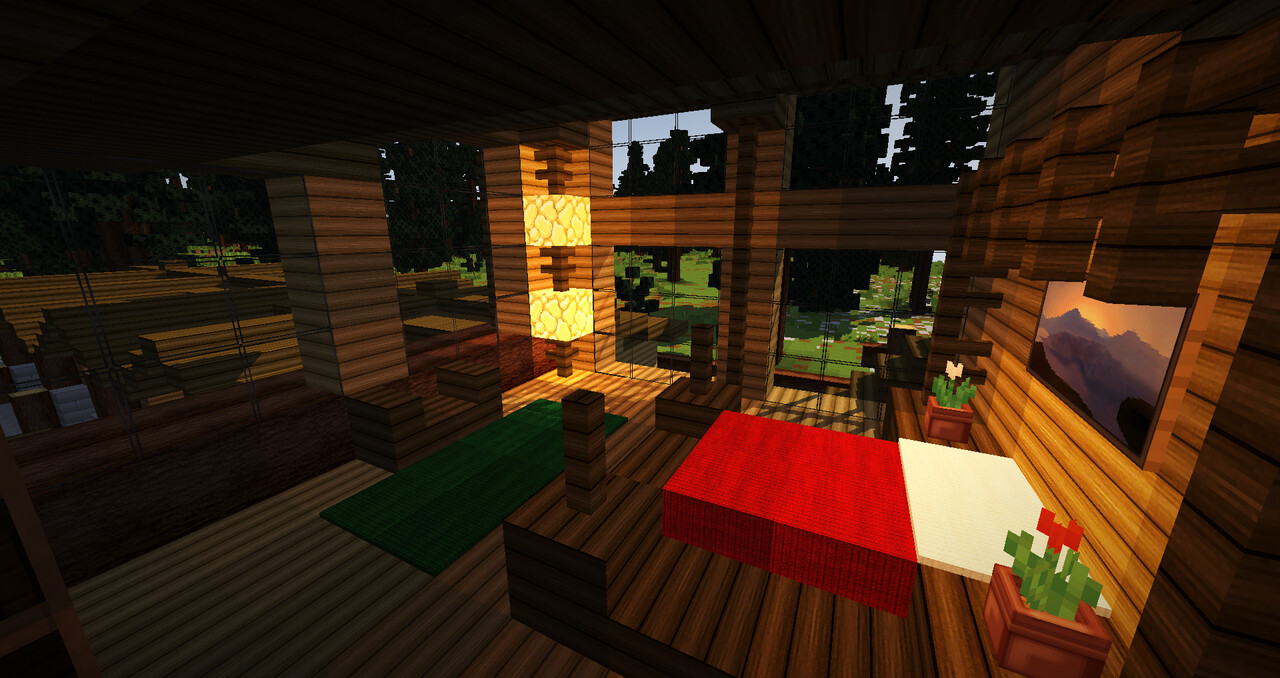 Forest Mansion Minecraft Map