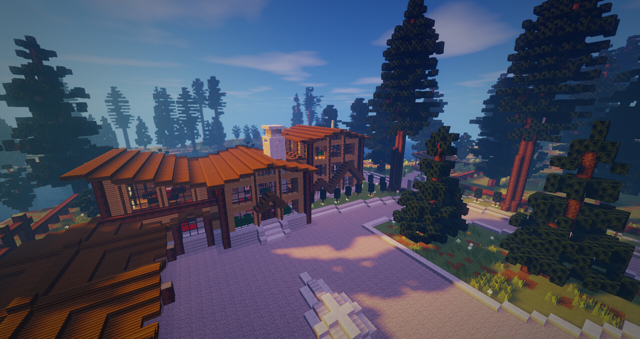 Forest Mansion Minecraft Map