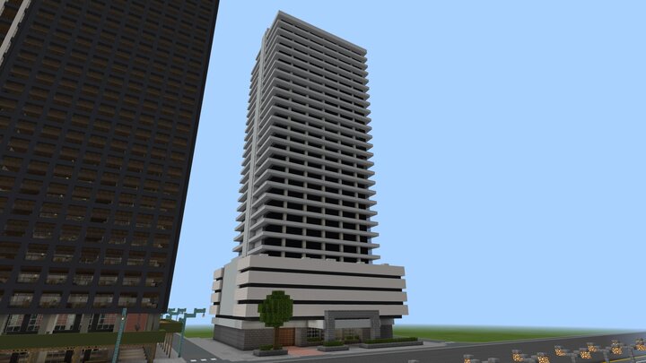 ECLIPSE TOWER from GTA V in MINECRAFT Minecraft Map
