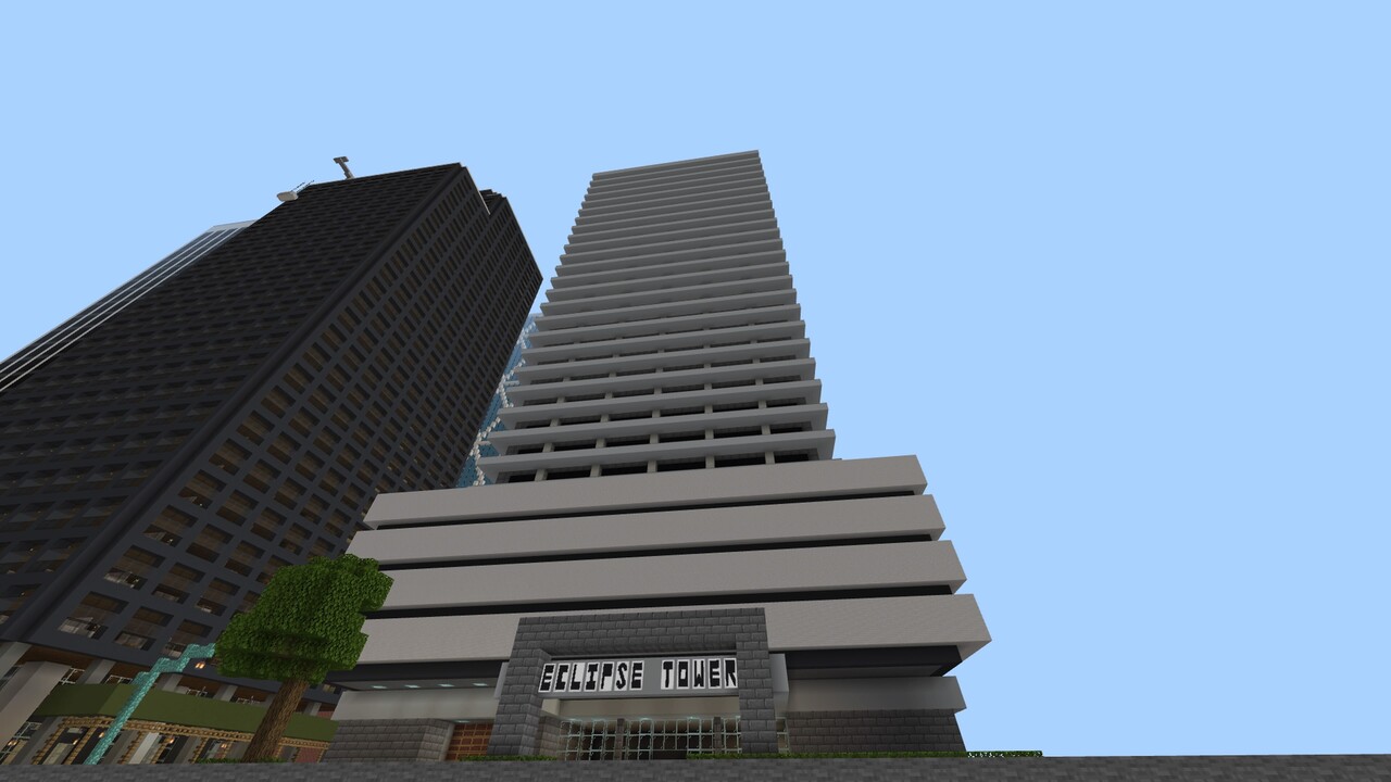 ECLIPSE TOWER from GTA V in MINECRAFT Minecraft Map