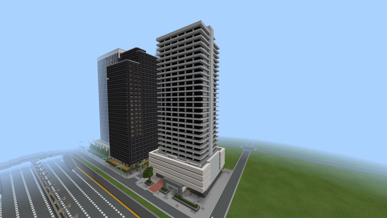 ECLIPSE TOWER from GTA V in MINECRAFT Minecraft Map