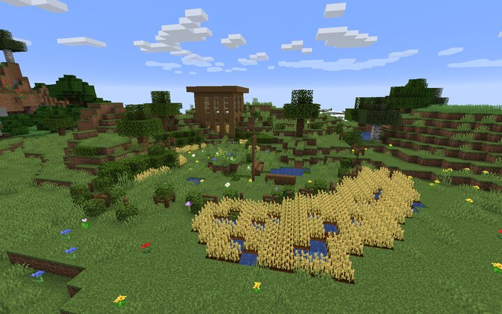 Green House Garden Minecraft Map