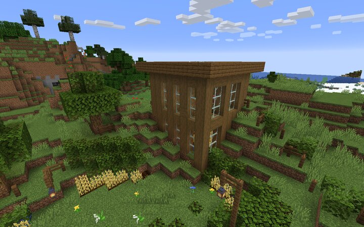 Green House Garden Minecraft Map