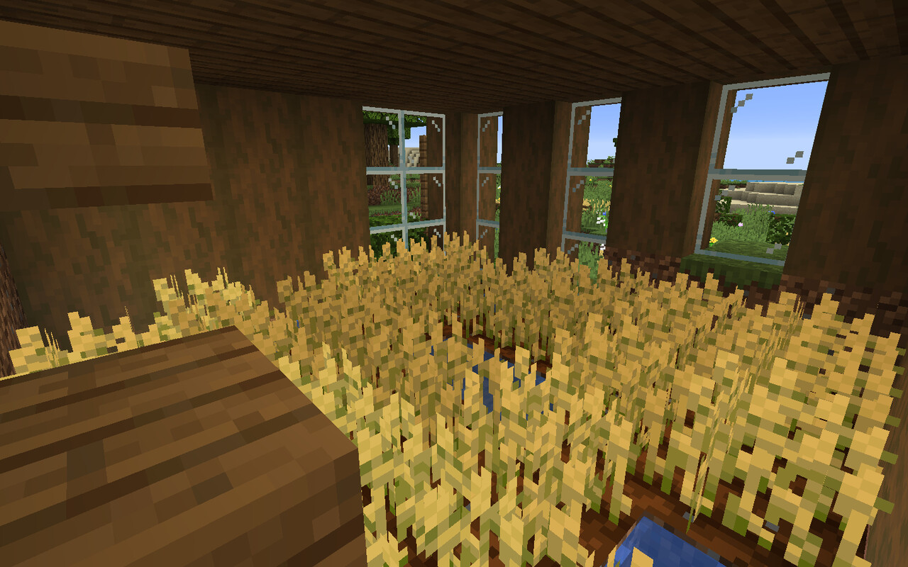 Green House Garden Minecraft Map