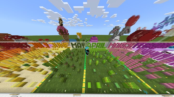 Map of the YEAR Minecraft Map