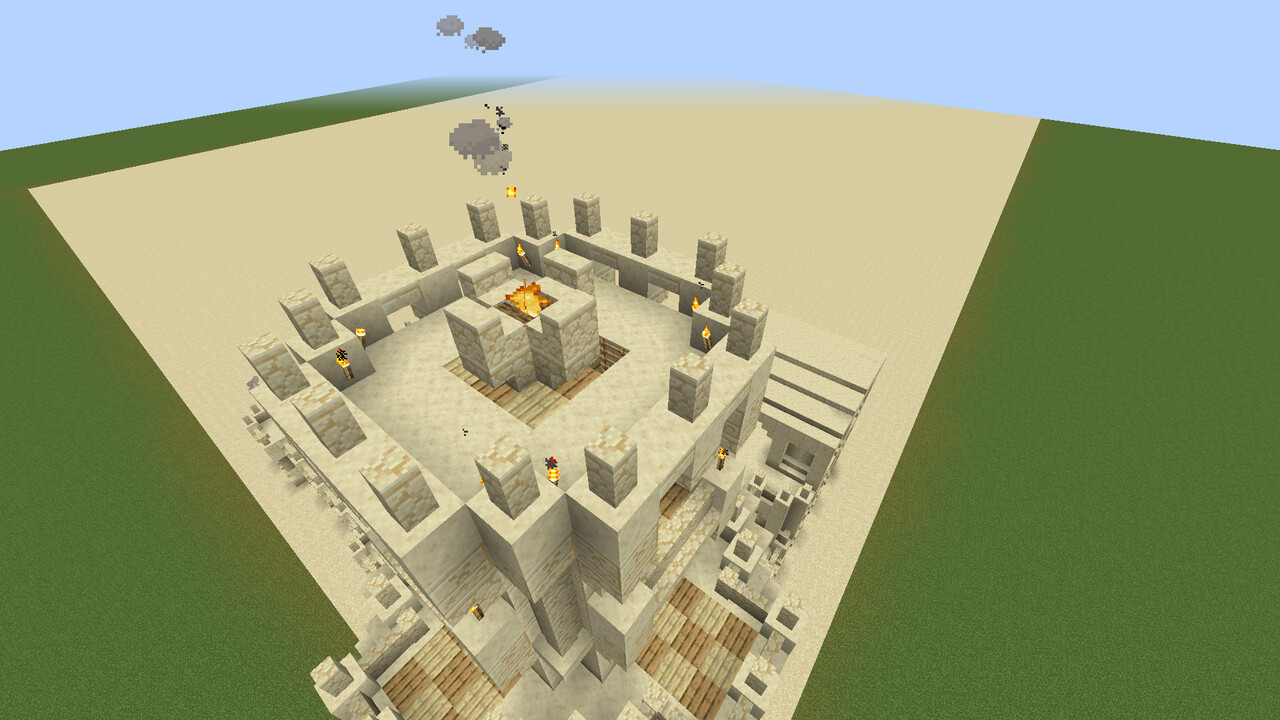 Desert Fort Minecraft Map