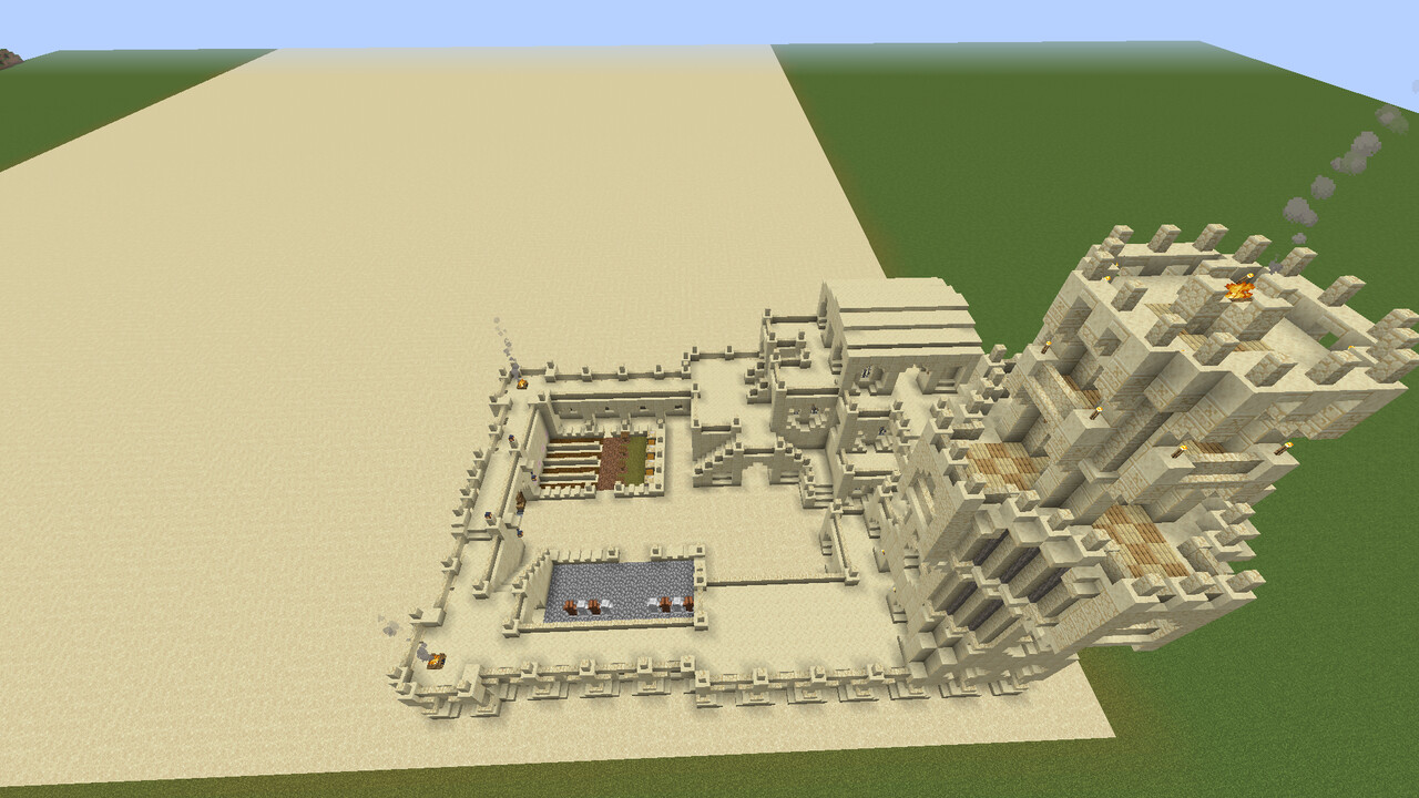 Desert Fort Minecraft Map