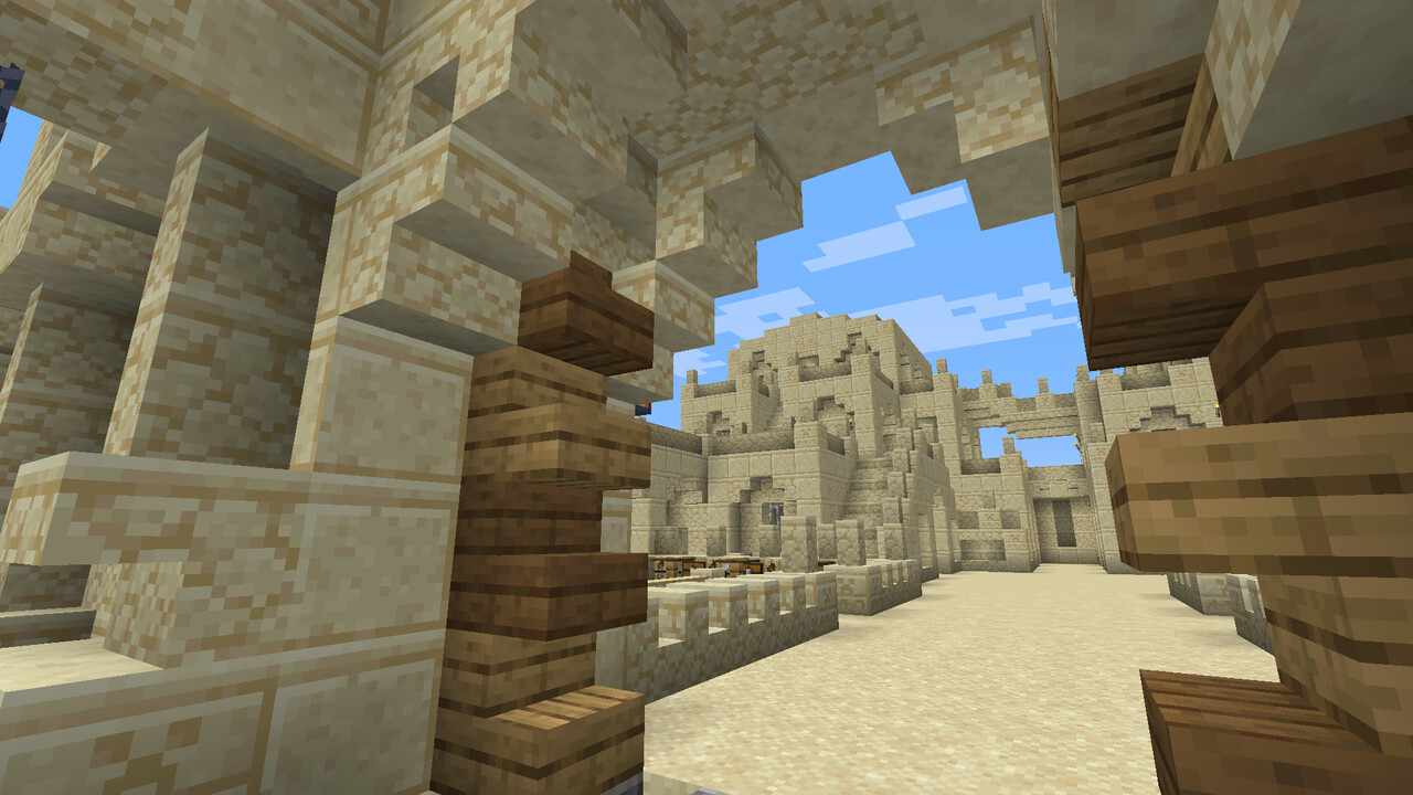 Desert Fort Minecraft Map