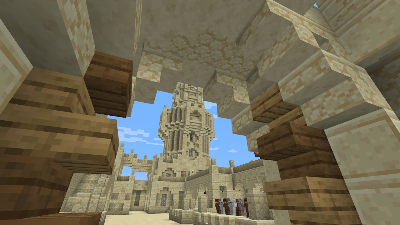 Desert Fort Minecraft Map