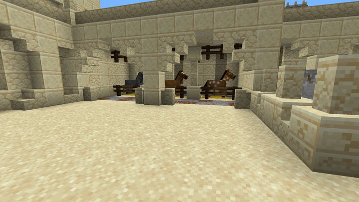 Desert Fort Minecraft Map