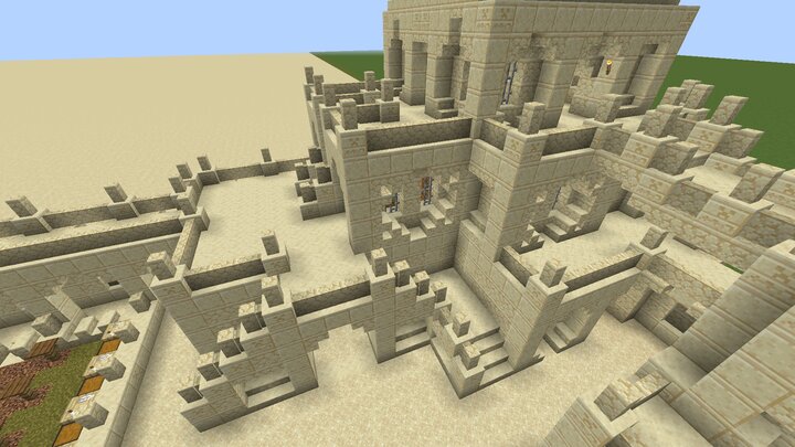 Desert Fort Minecraft Map