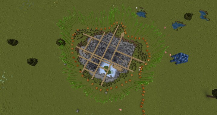 Try get emerald block Minecraft Map