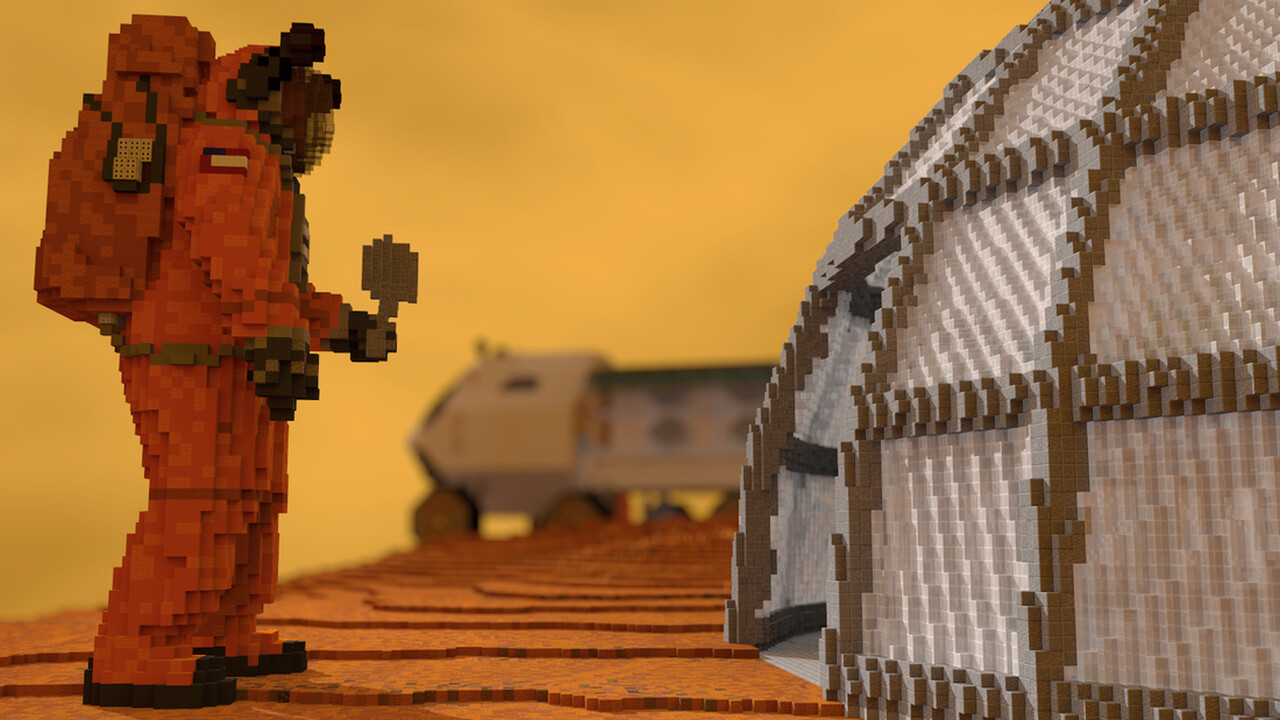 [Build] The Martian film in Minecraft Minecraft Map