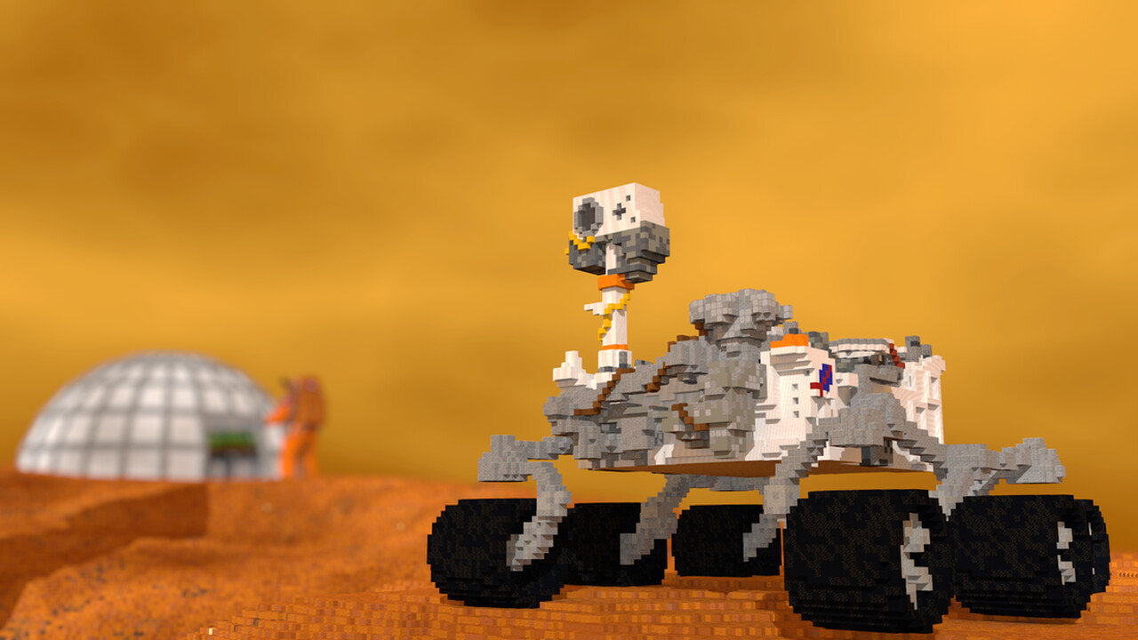 [Build] The Martian film in Minecraft Minecraft Map