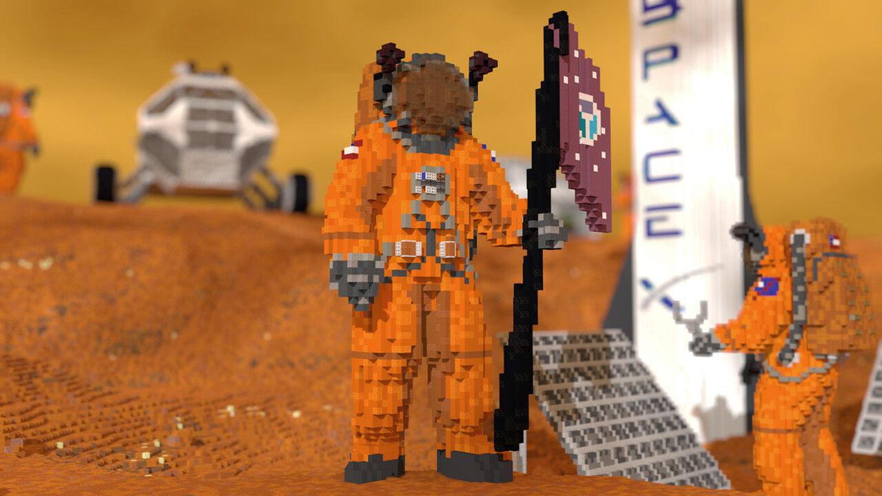 [Build] The Martian film in Minecraft Minecraft Map