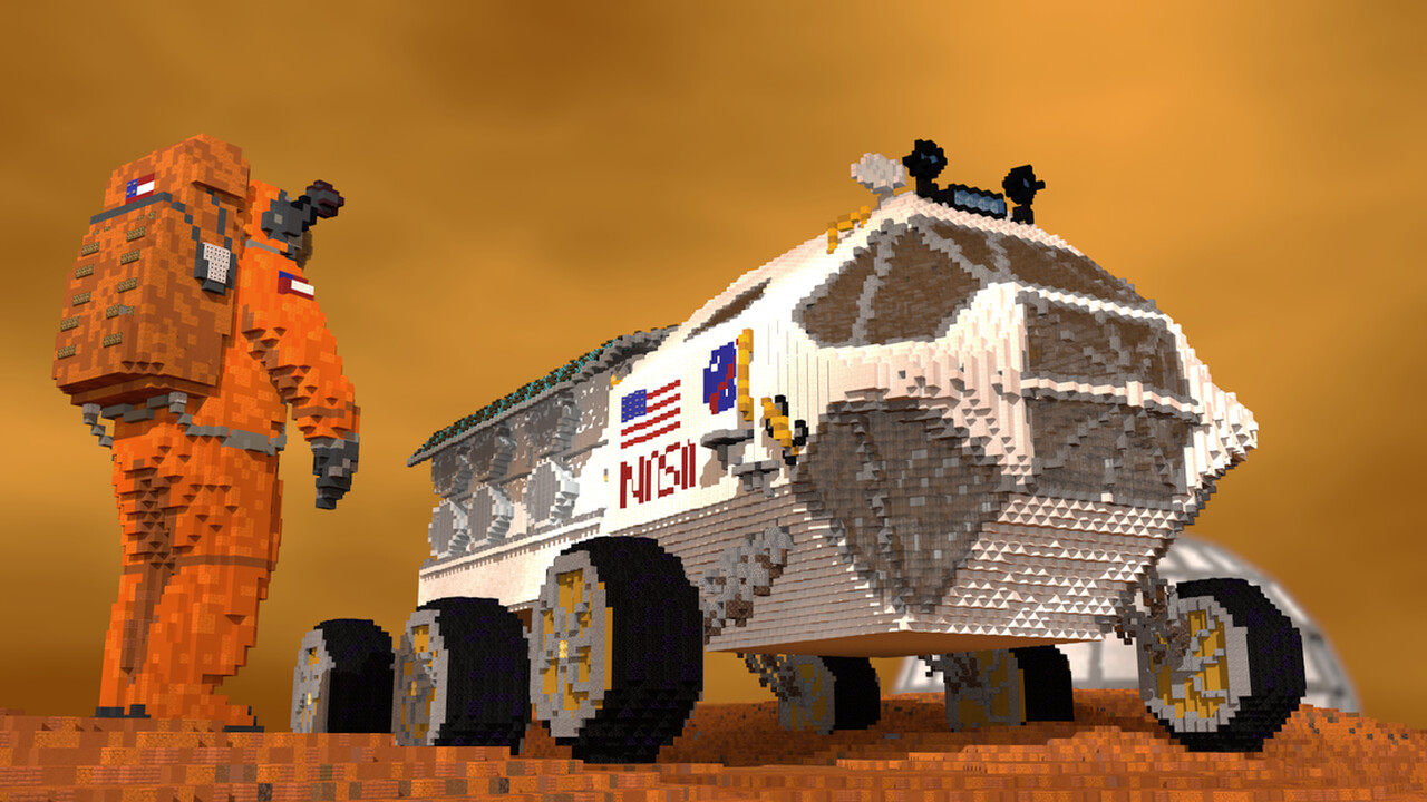 [Build] The Martian film in Minecraft Minecraft Map