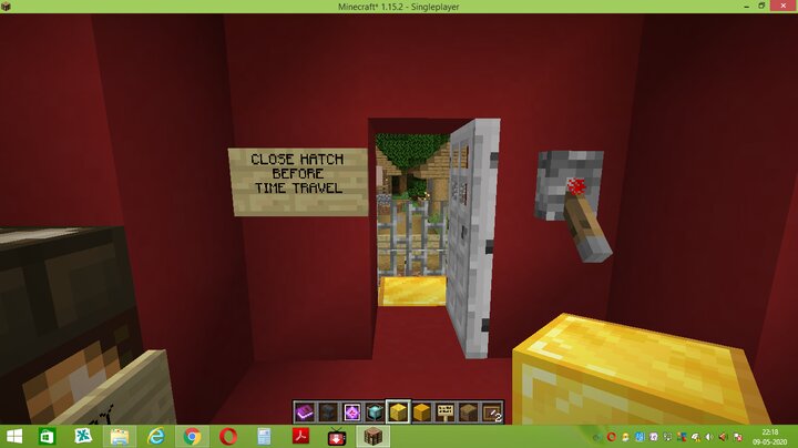 WAYBACK - THE TIME MACHINE Minecraft Map