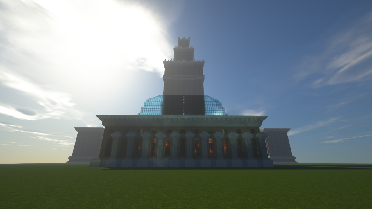 Palace of Culture and Science - Parliament Building! Minecraft Map