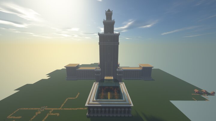 Palace of Culture and Science - Parliament Building! Minecraft Map