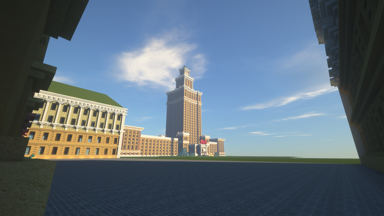 Palace of Culture and Science - Parliament Building! Minecraft Map