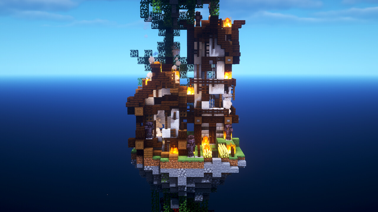 Drow Invasion of the Surface [PMC One Chunk Challenge] Minecraft Map