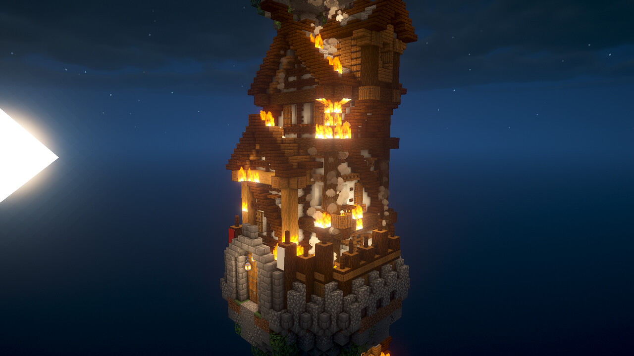 Drow Invasion of the Surface [PMC One Chunk Challenge] Minecraft Map