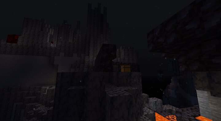 Basalt Deltas Survival Minecraft Map
