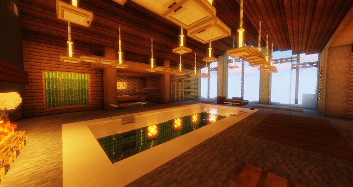 Alpine Chalet Minecraft Map