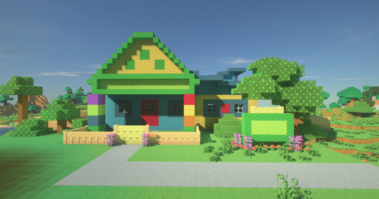 Melon Patch Academy preschool Minecraft Map