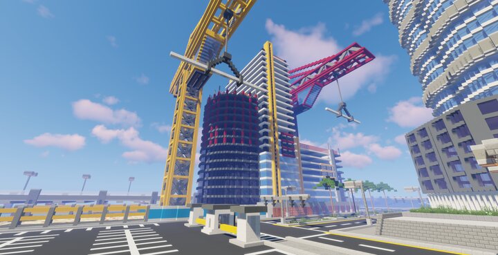 Construction Site (Modern City Project) Minecraft Map