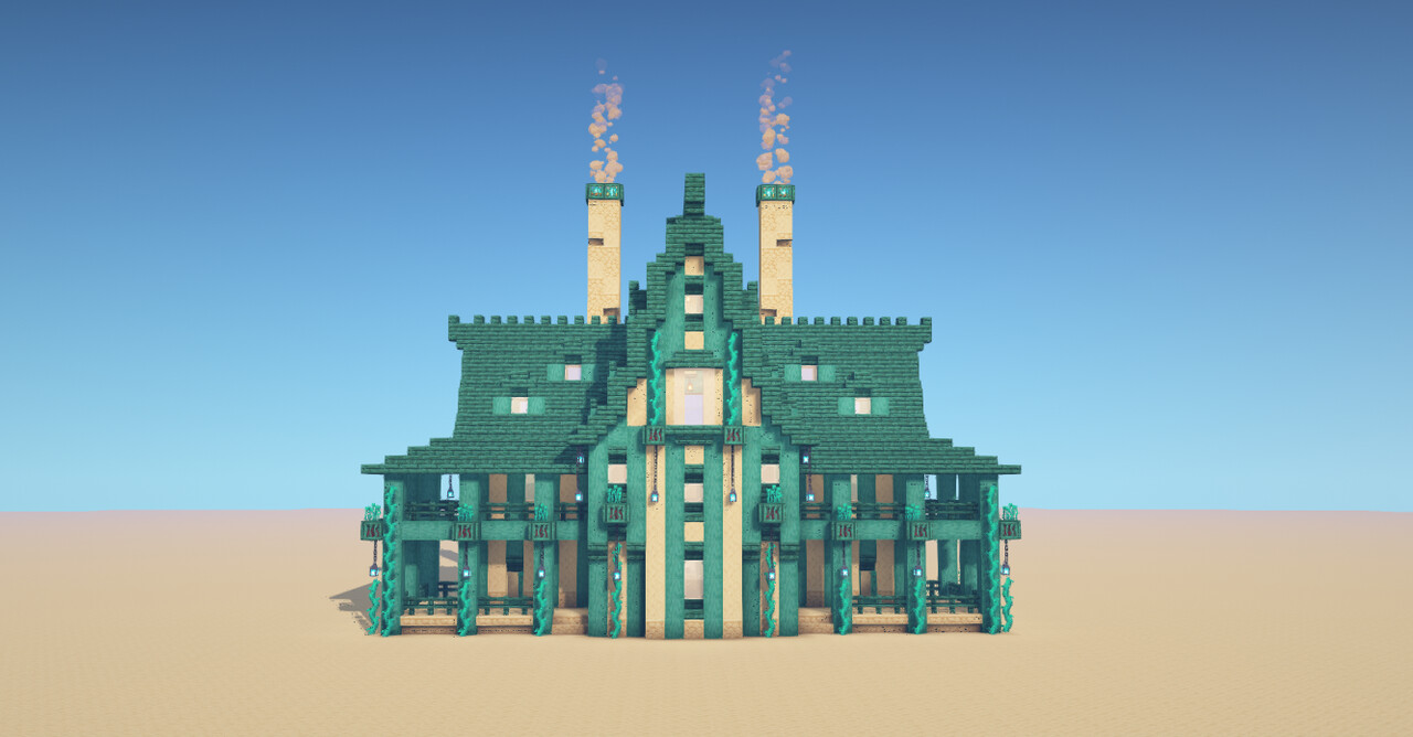 Warped Mansion 2 Minecraft Map