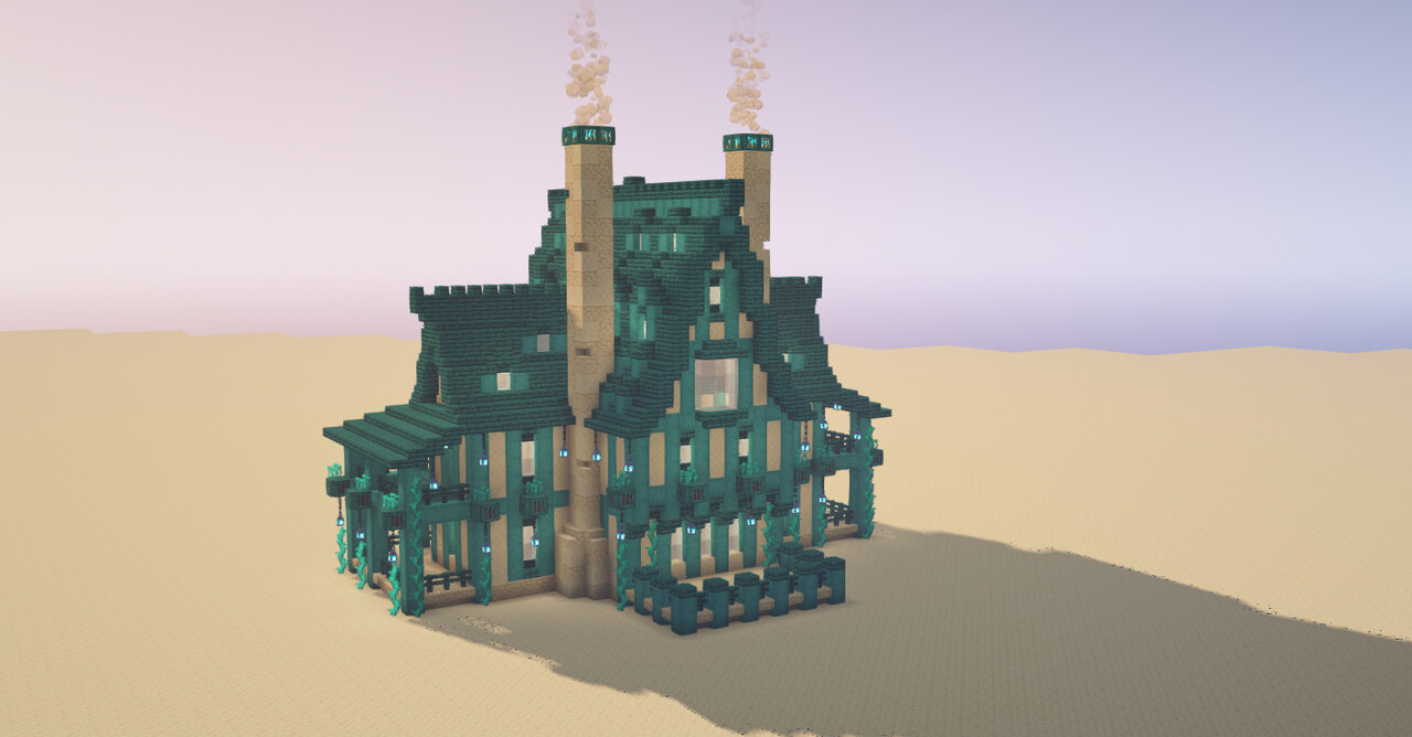 Warped Mansion 2 Minecraft Map