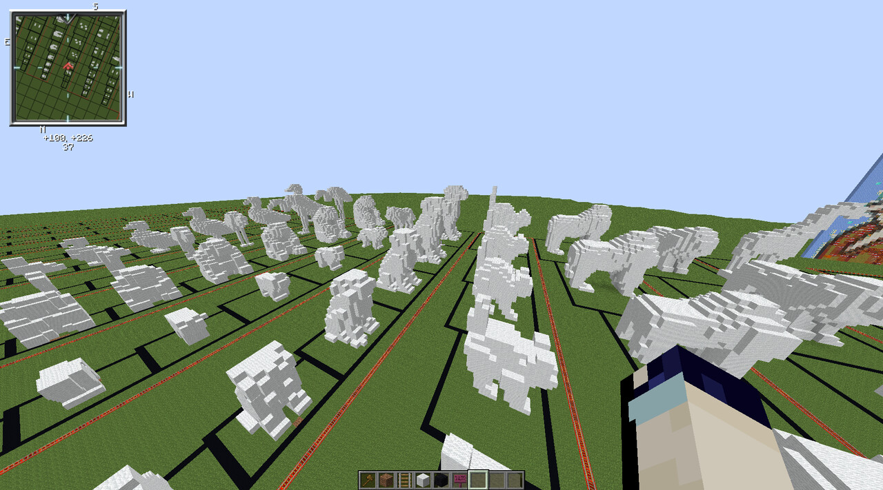 Animal_Zoo V.2 [Wanted Animals] [updated] Minecraft Map