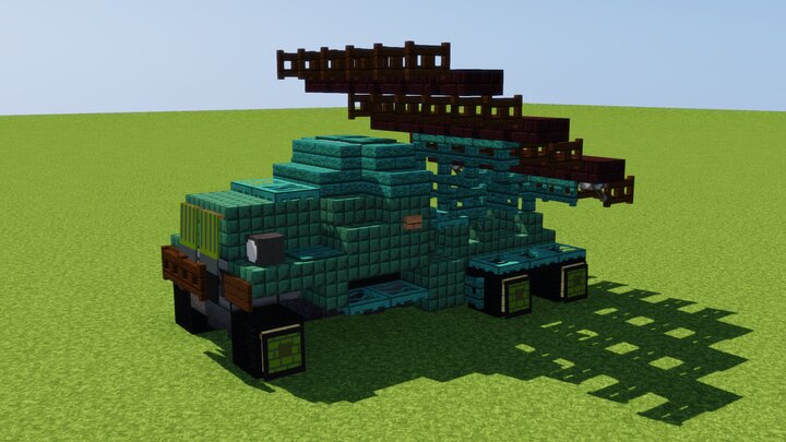Katyusha Multiple Rocket Launcher Minecraft Map