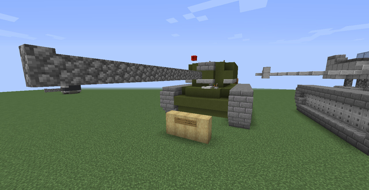 KV-2 (ZiS-6) - World War Two Heavy Tank Minecraft Map