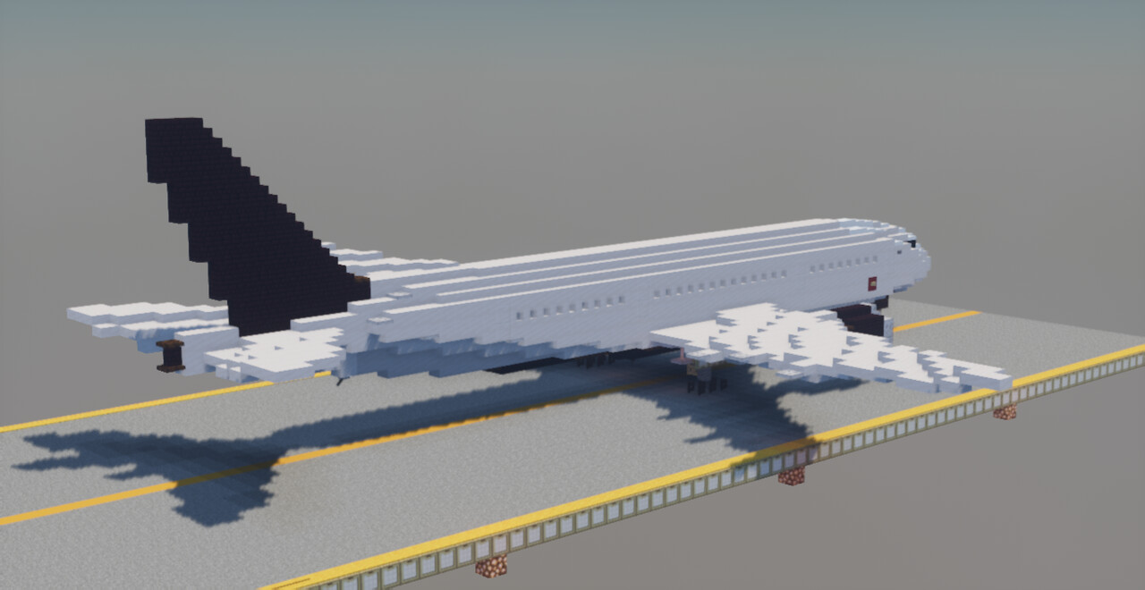 Boeing 777-200lr Air Canada [1:1] Minecraft Map