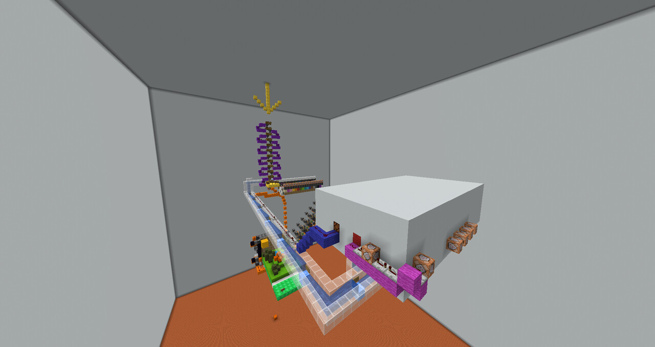 2D and 3D printer Minecraft Map