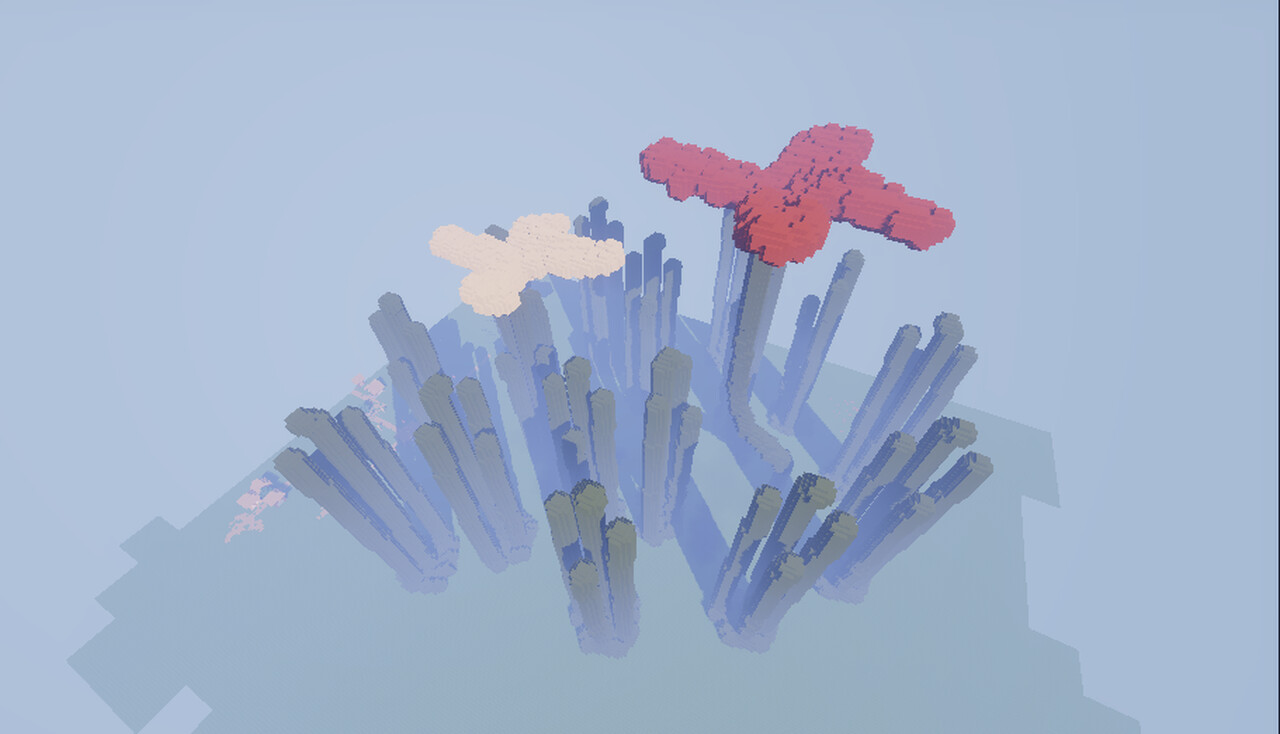 Mega grass and flower 2 Minecraft Map