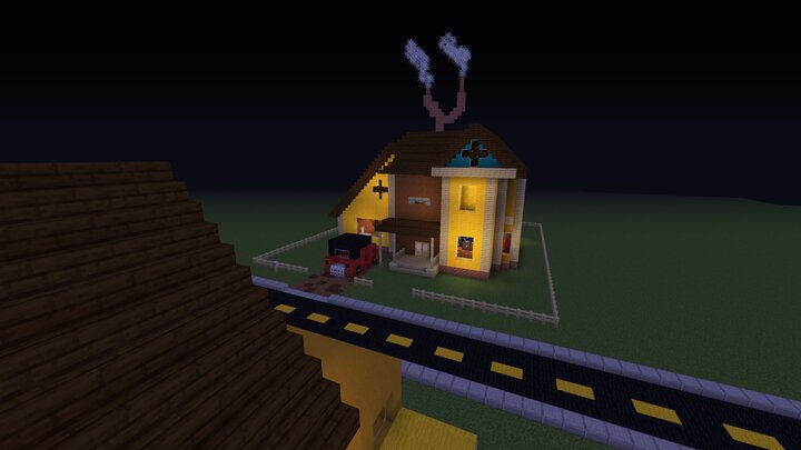 HN custom house V1.2 Minecraft Map