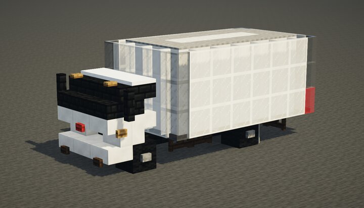 GMC W4500 Box Truck Minecraft Map